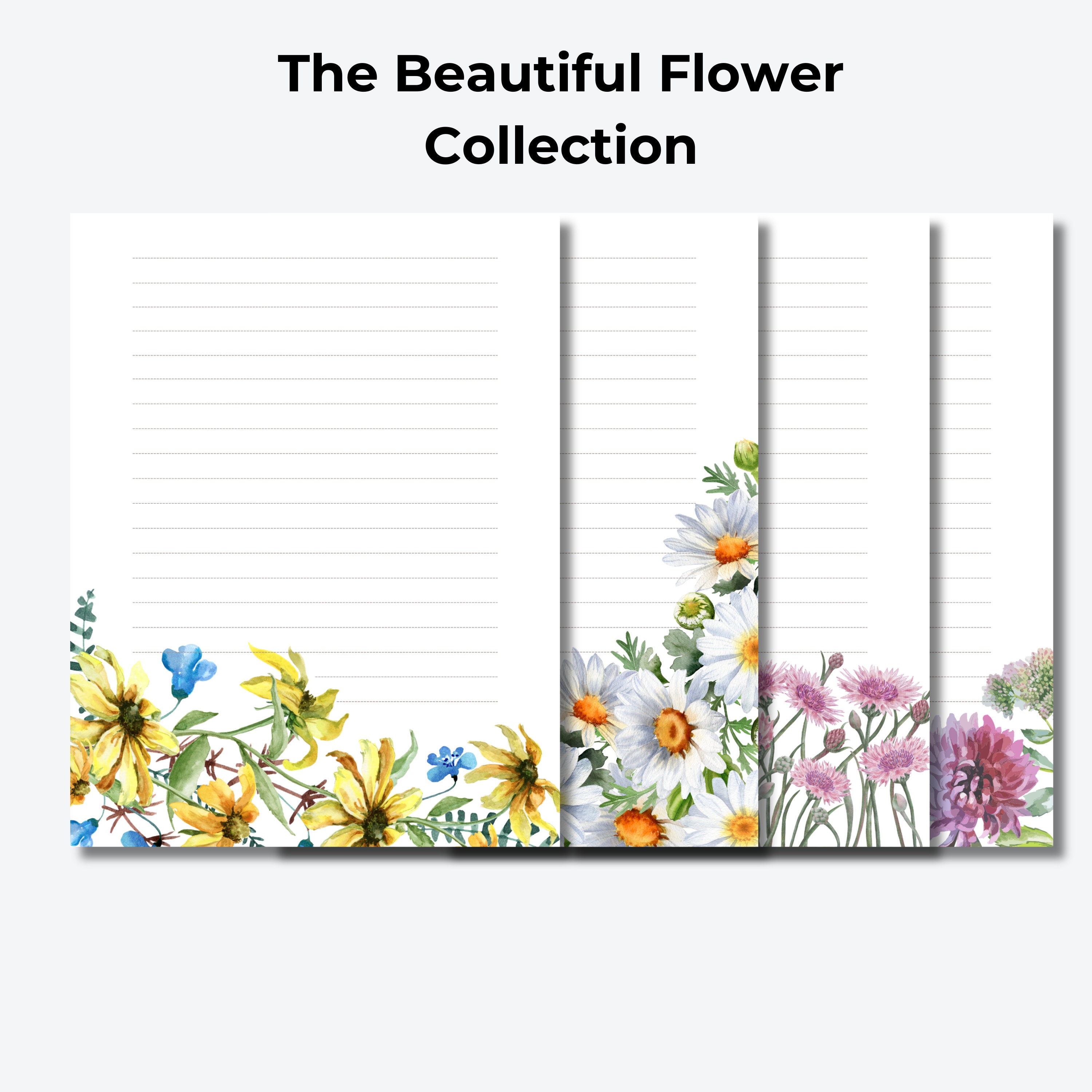 PRINTABLE Stationery, Printable Letter Writing Stationery | Botanical ...