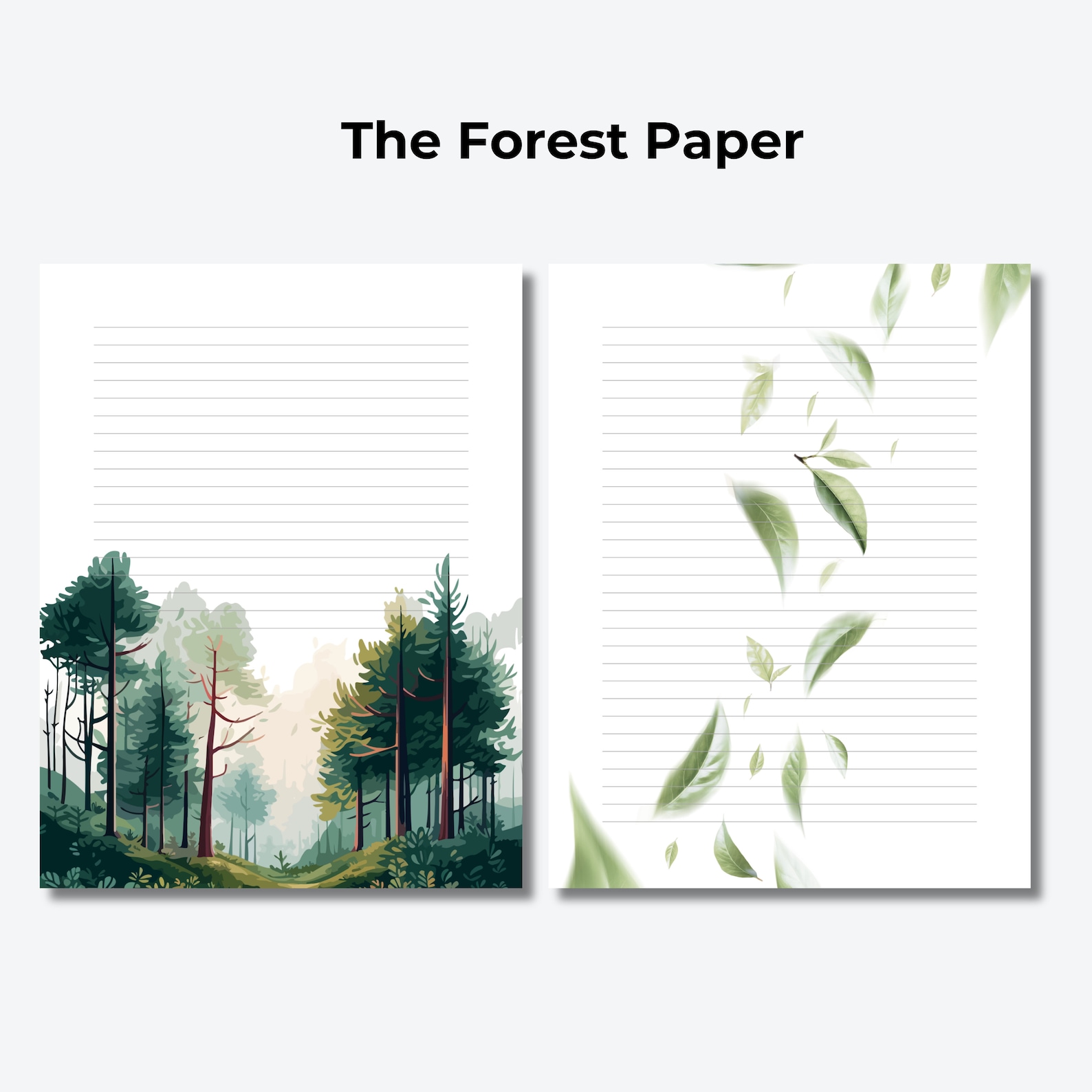 PRINTABLE Stationery, Printable Letter Writing Stationery | Botanical ...