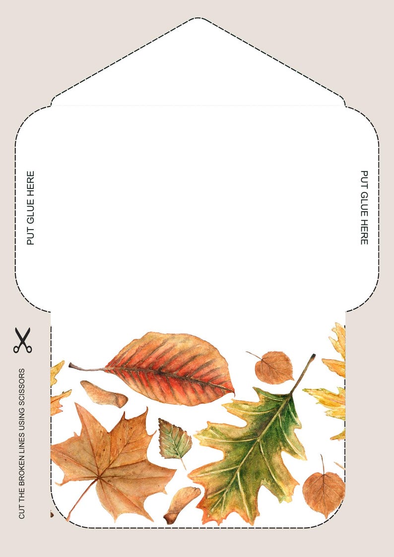 PRINTABLE Stationery, Printable Letter Writing Stationery | Autumn ...