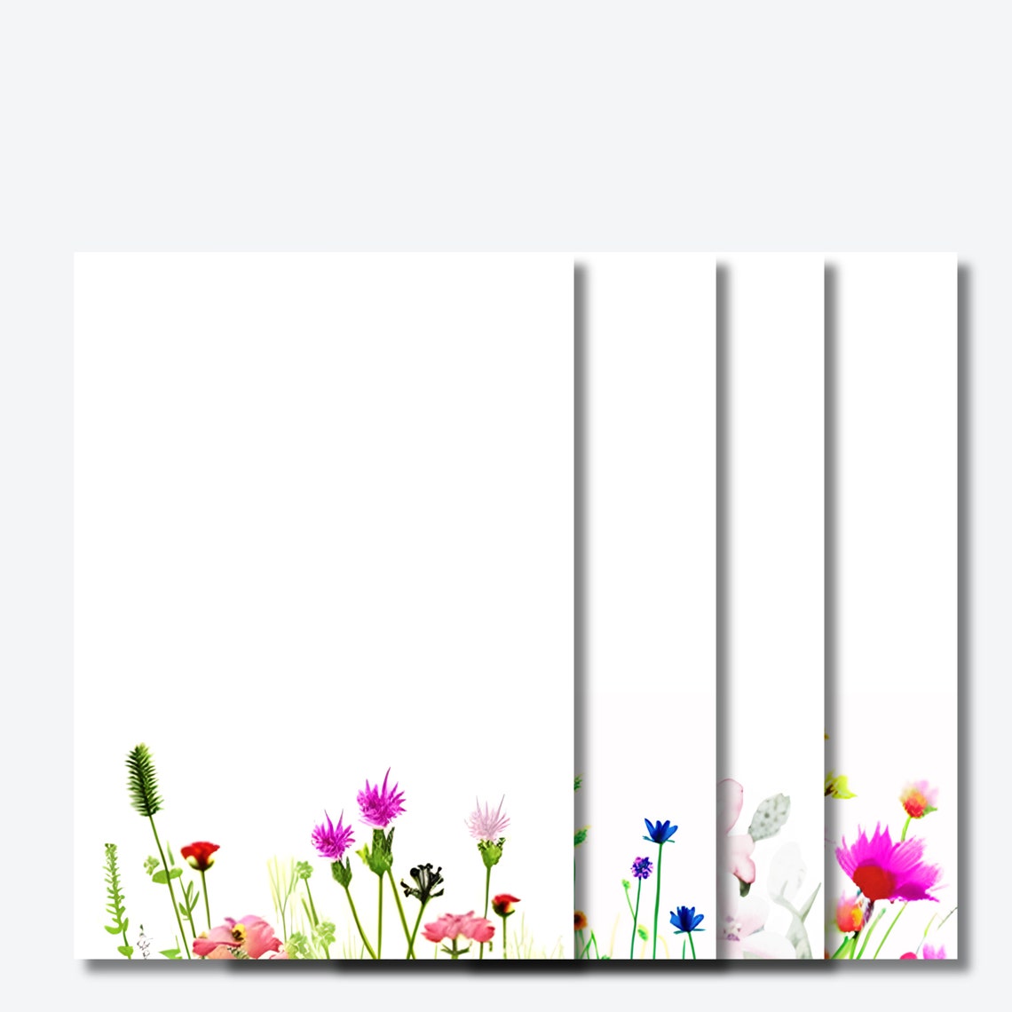 PRINTABLE Stationery, Printable Letter Writing Stationery Botanical ...