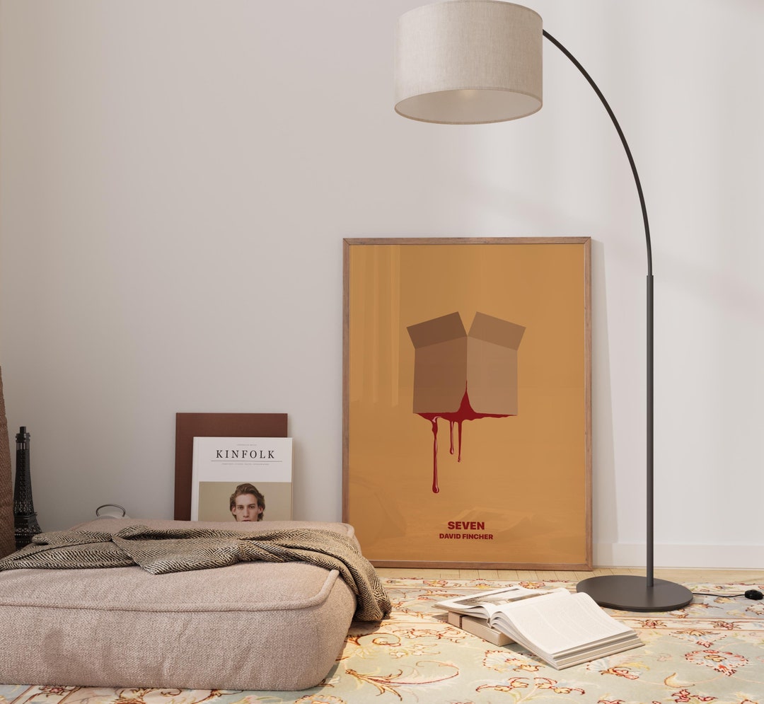 Seven Movie Poster Printable Seven Movie Illustration, Movie Print ...