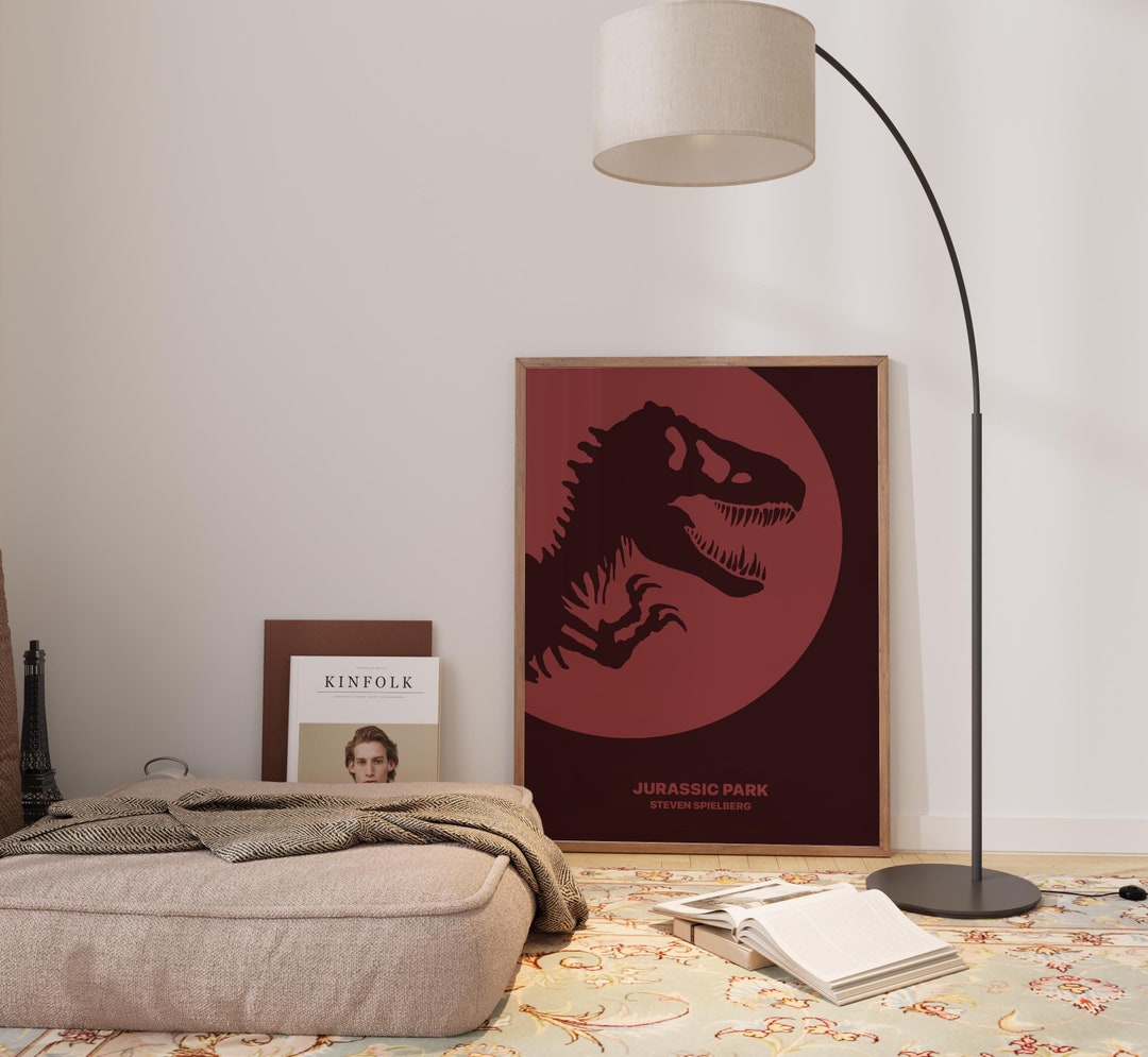 Jurassic Park Movie Poster Printable Illustration, Movie Print, Gift ...