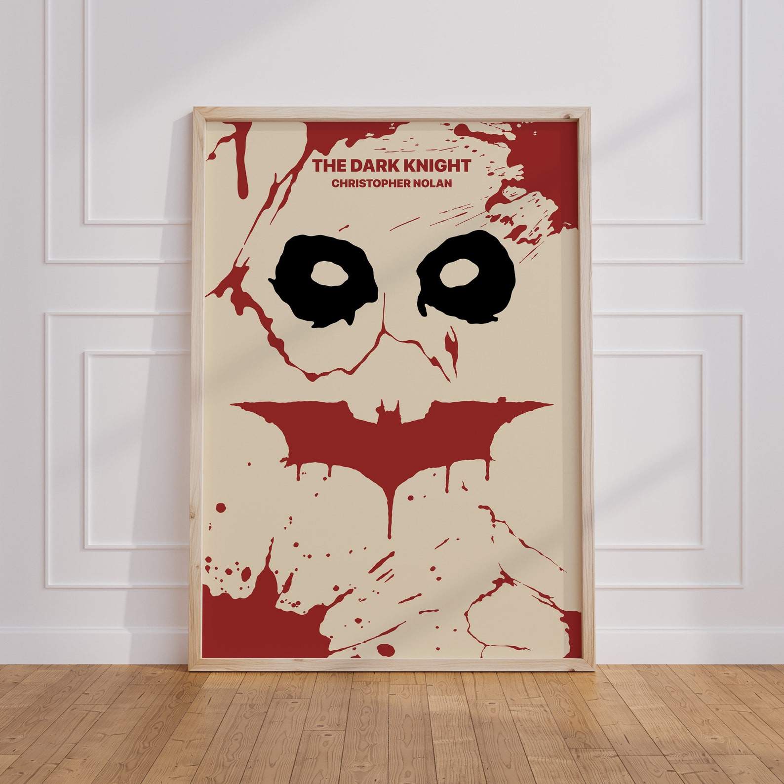 The Dark Knight Poster Printable Joker Movie Wall Art Gift Idea Movie ...