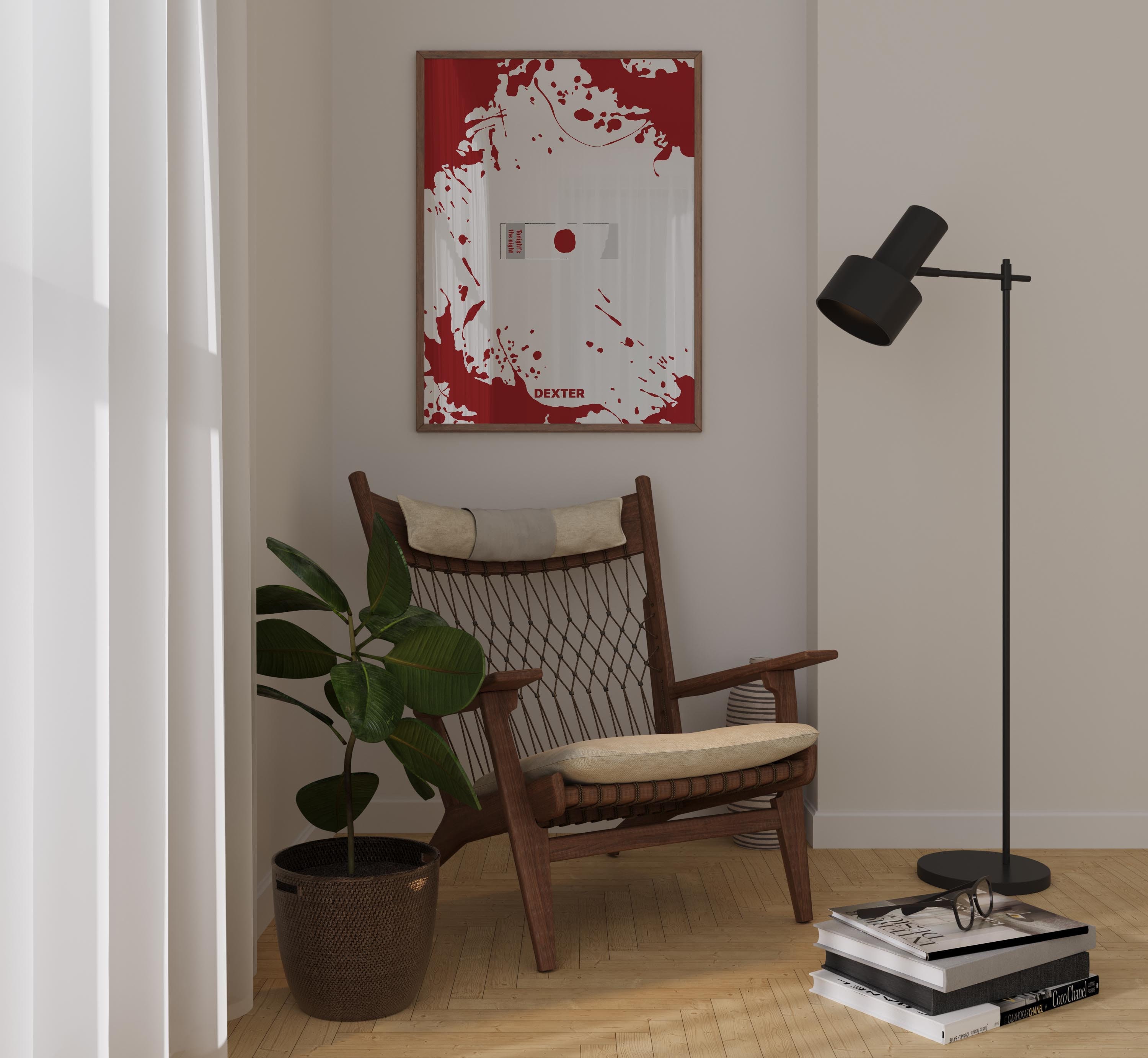 Dexter Poster Dexter's Blood Slide Printable Dexter Illustration, Movie ...