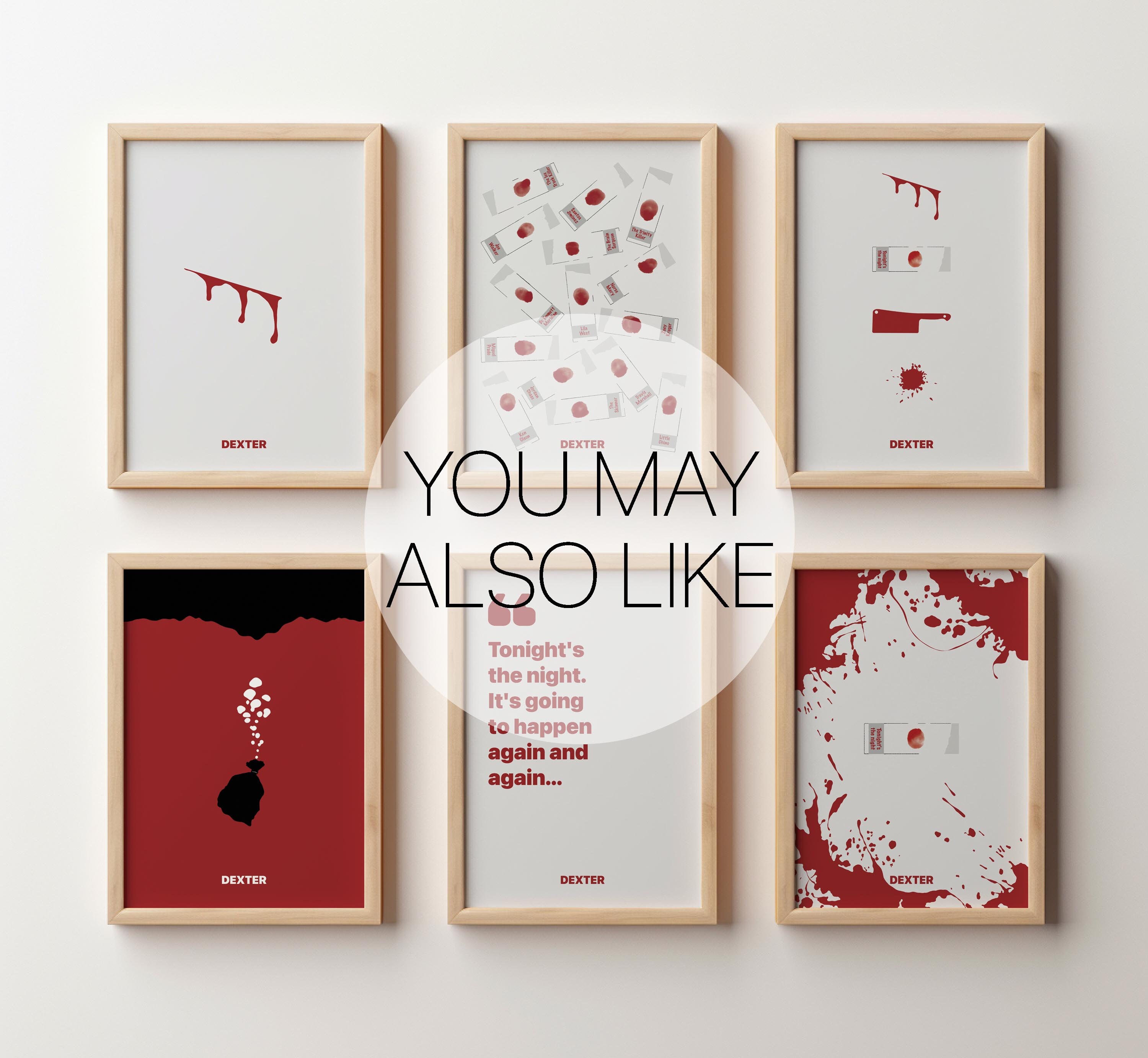 Dexter Poster Dexter's First Quote Printable Dexter Morgan Illustration ...