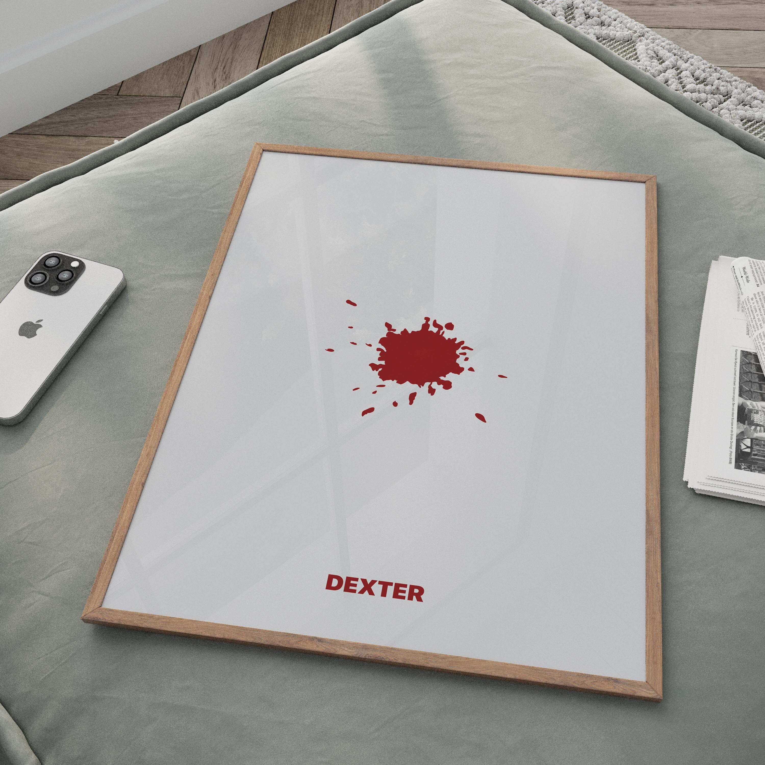 SET OF 3 Dexter Posters Printable Dexter Morgan Illustration Gift Idea ...