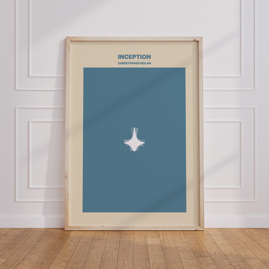 Inception Poster Printable Inception Illustration Gift Idea Movie ...