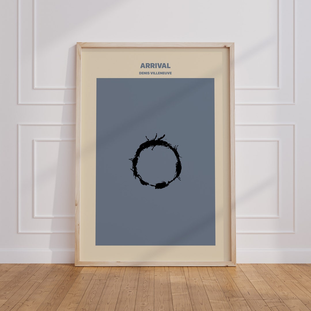 Arrival Poster Printable Arrival Movie Wall Art Gift Idea Movie Lovers ...