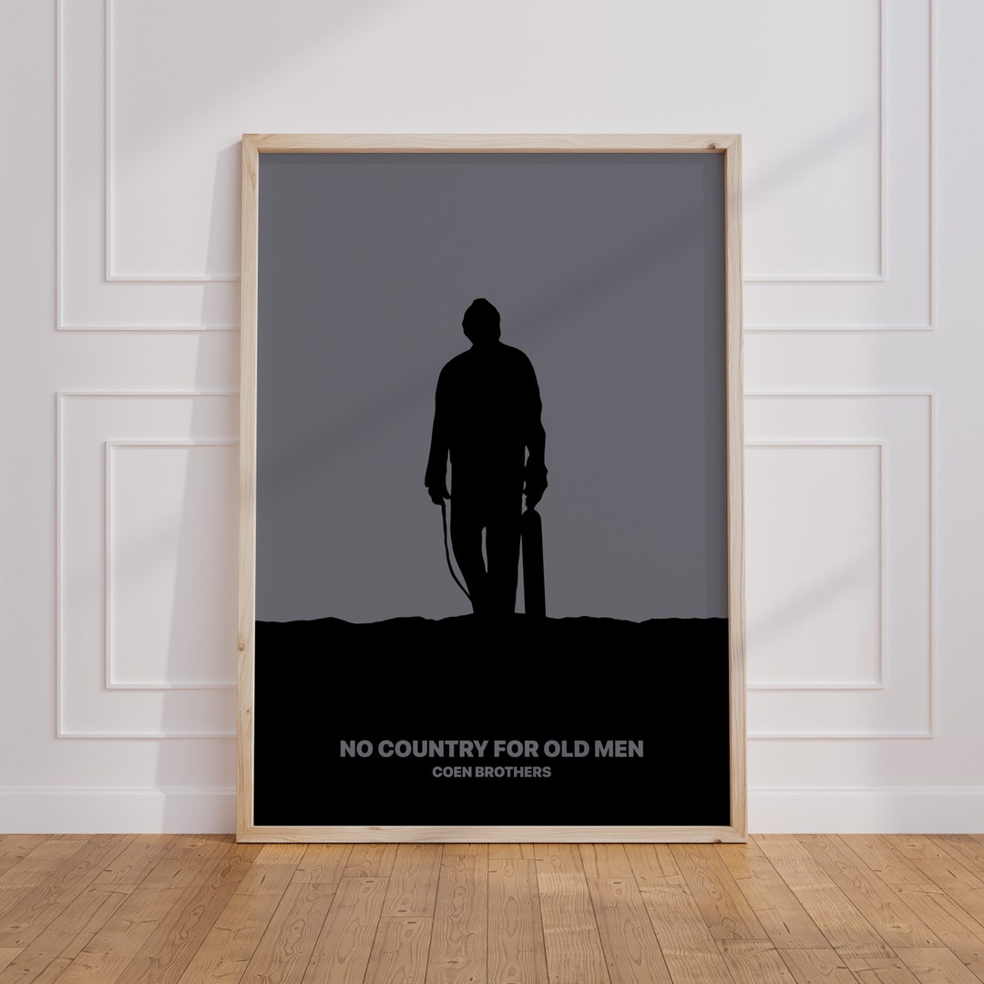 No Country for Old Men Poster Printable Anton Chigurh Wall Art Gift ...
