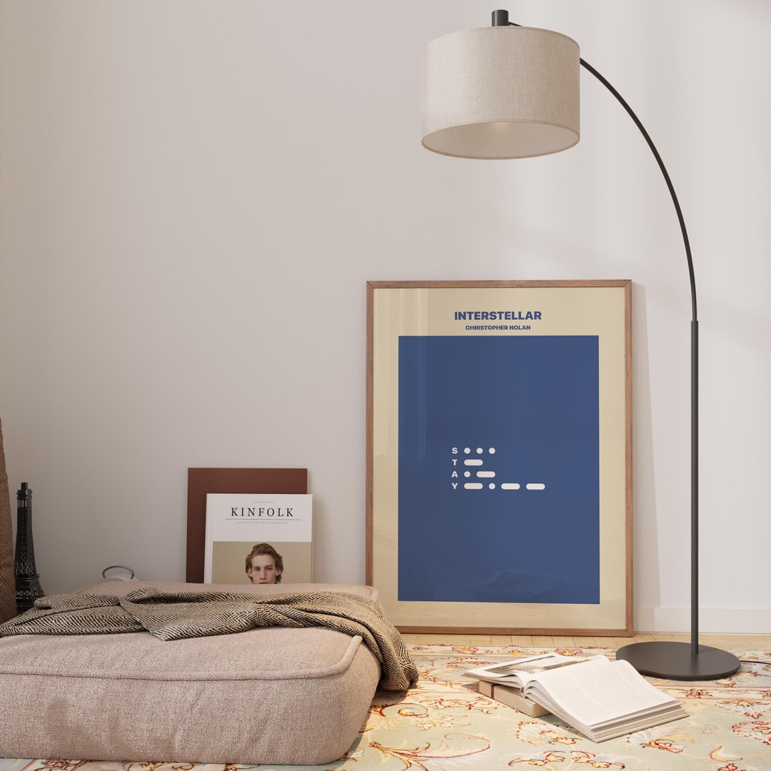 Interstellar Poster Printable Interstellar Illustration Gift Idea Movie ...