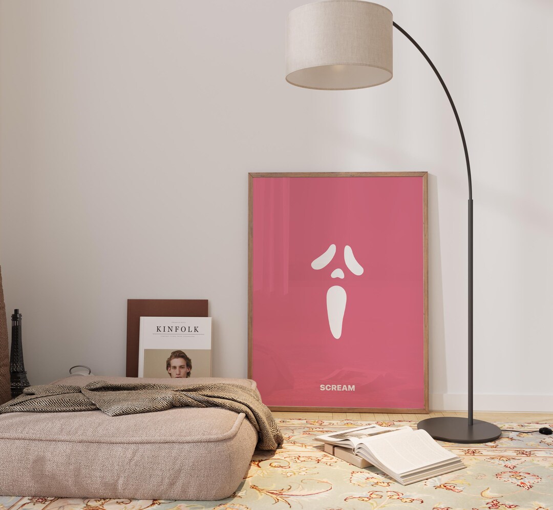 Scream Movie Posters Set of 2 Printable Scream Movie Illustrations Gift ...