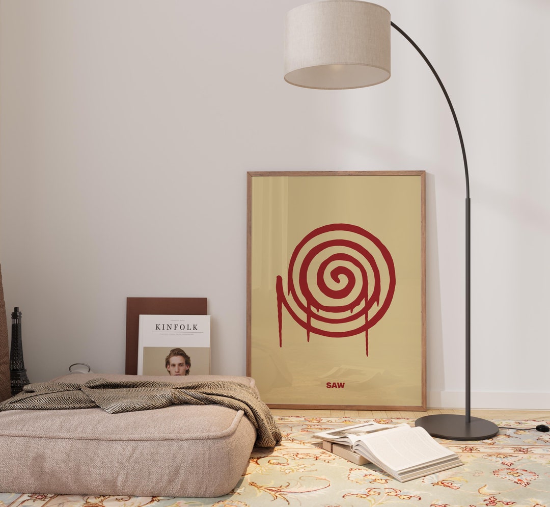 Saw Movie Poster Printable Saw Movie Illustration Gift Idea for Movie ...