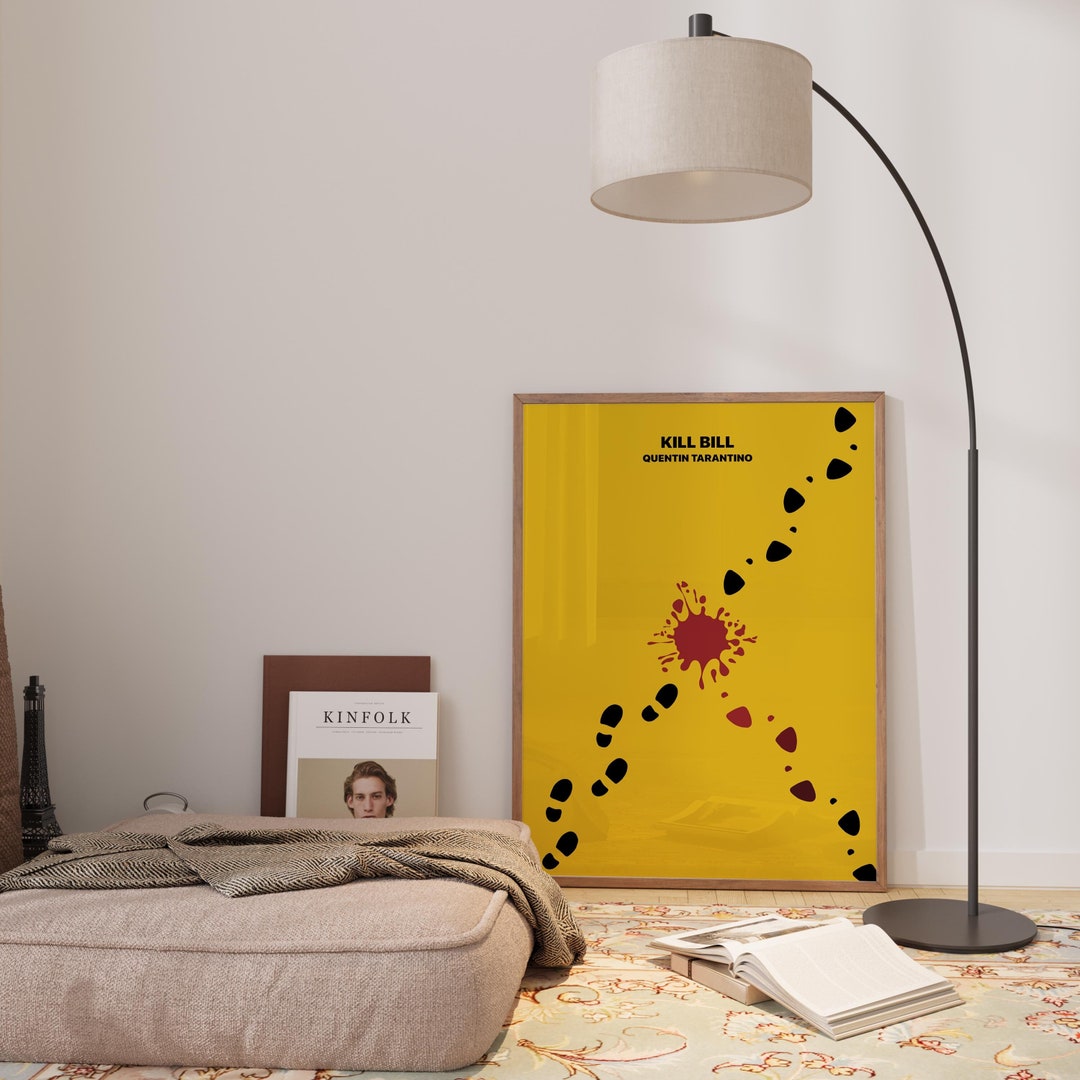 Kill Bill Poster Printable Kill Bill Illustration Gift Idea Movie Lover ...