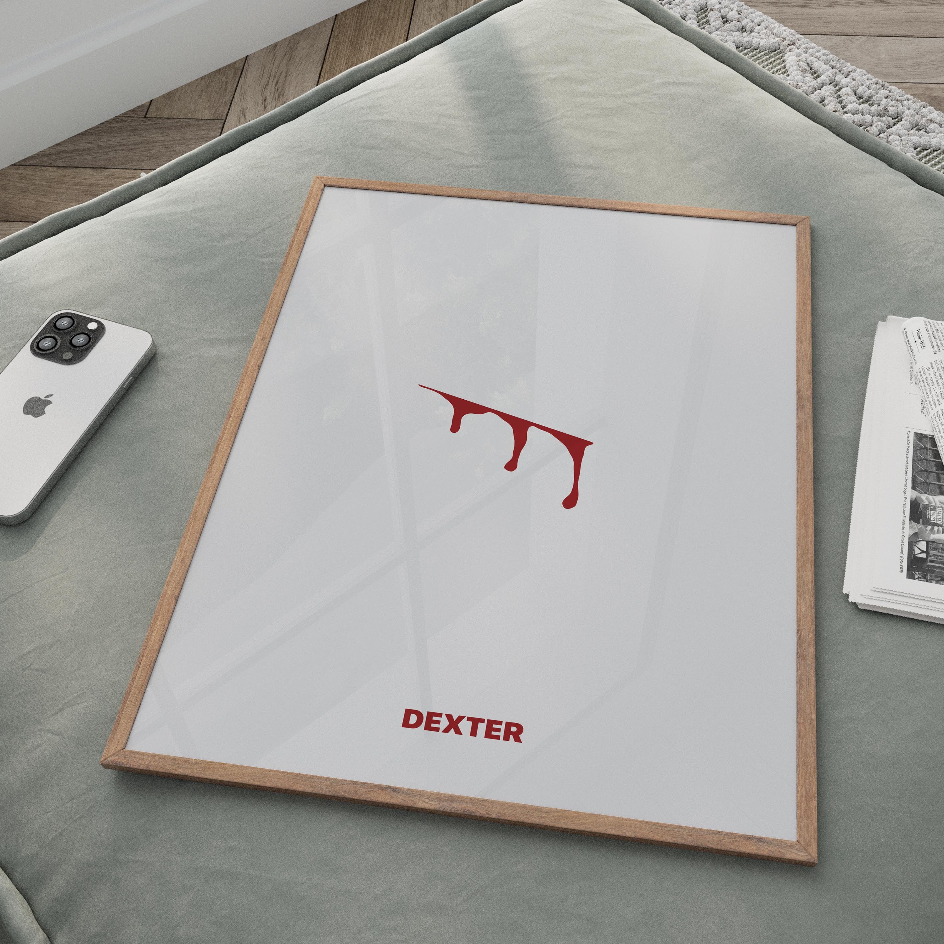 SET OF 3 Dexter Posters Printable Dexter Morgan Illustration Gift Idea ...