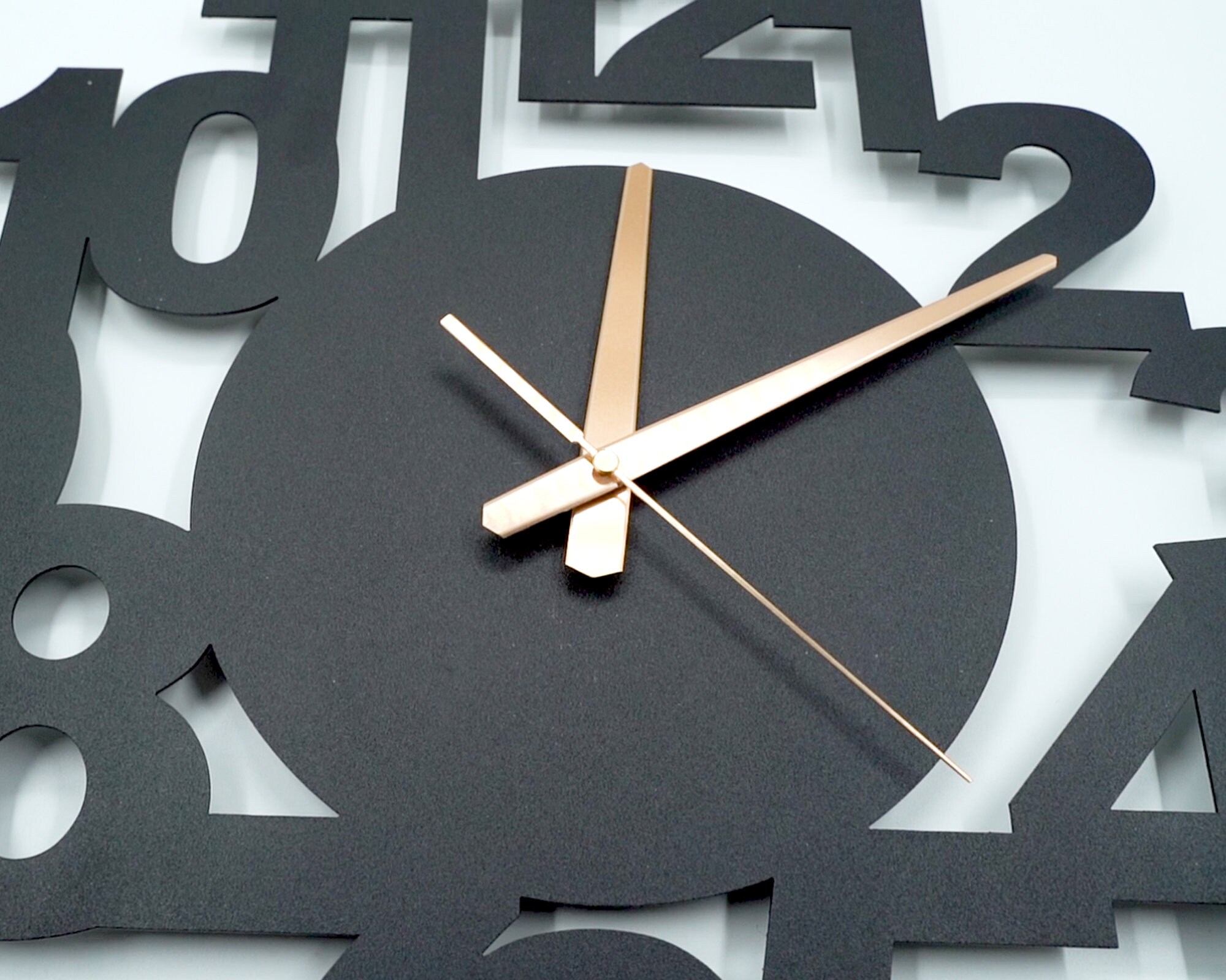 Latin Numerals Wall Clock,modern Wall Clock,retro Wall Clock,laser Cut ...