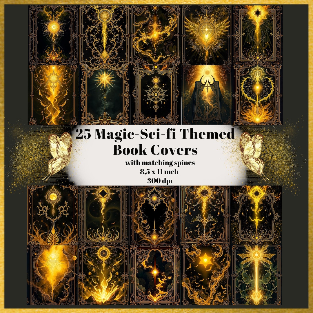 Magic-science Fiction Book Cover Design, Digital Grimoire, Pagan ...