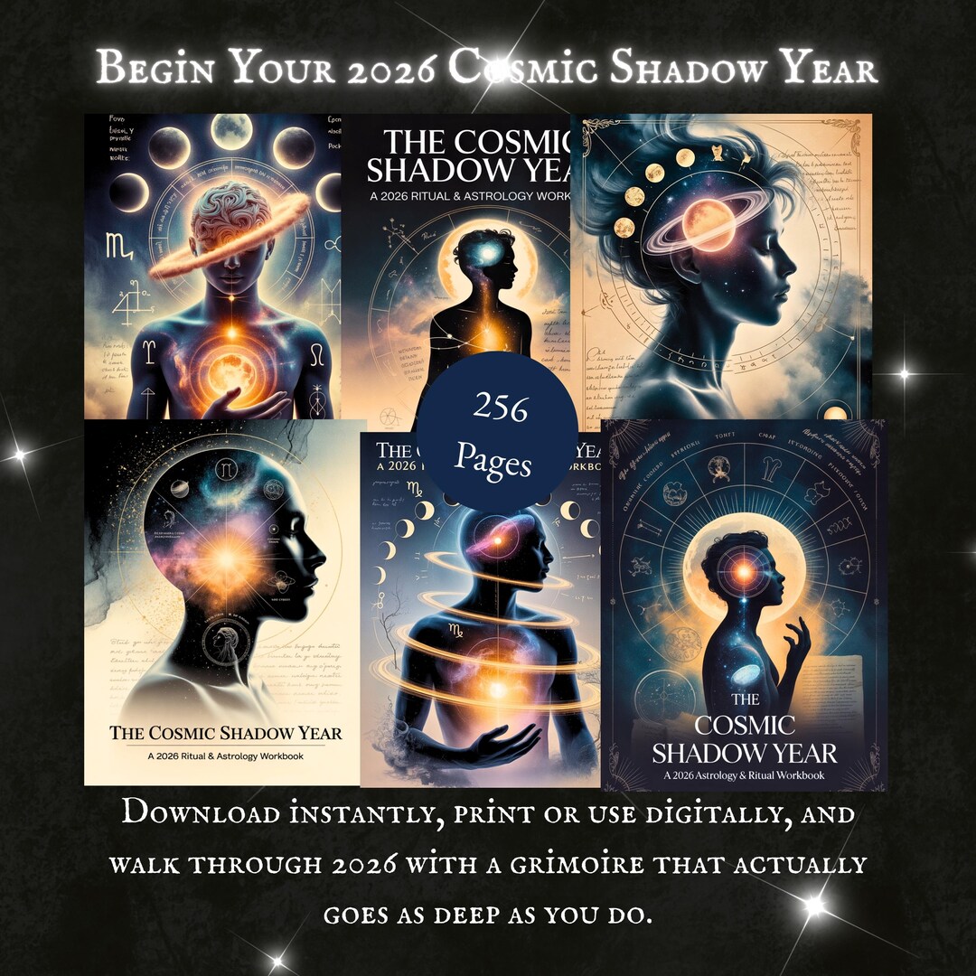 2026 Cosmic Shadow Year Astrology Planner · Shadow Work Ritual Grimoire ...