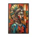 Portrait of a Man of Ethnic Origin, Vernacular Art, Ethnic Art Painting ...