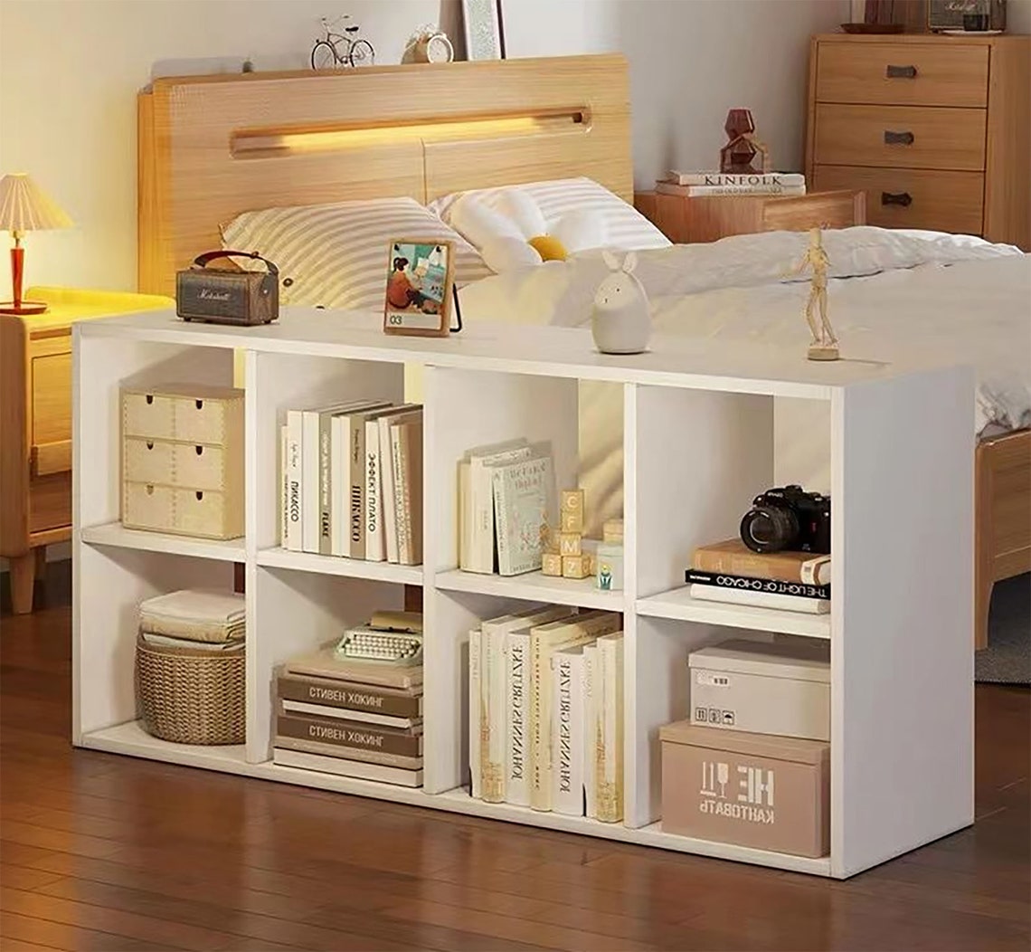 Multi-functional Smart Wooden Bookshelf Made of MDF Wood Covered With ...