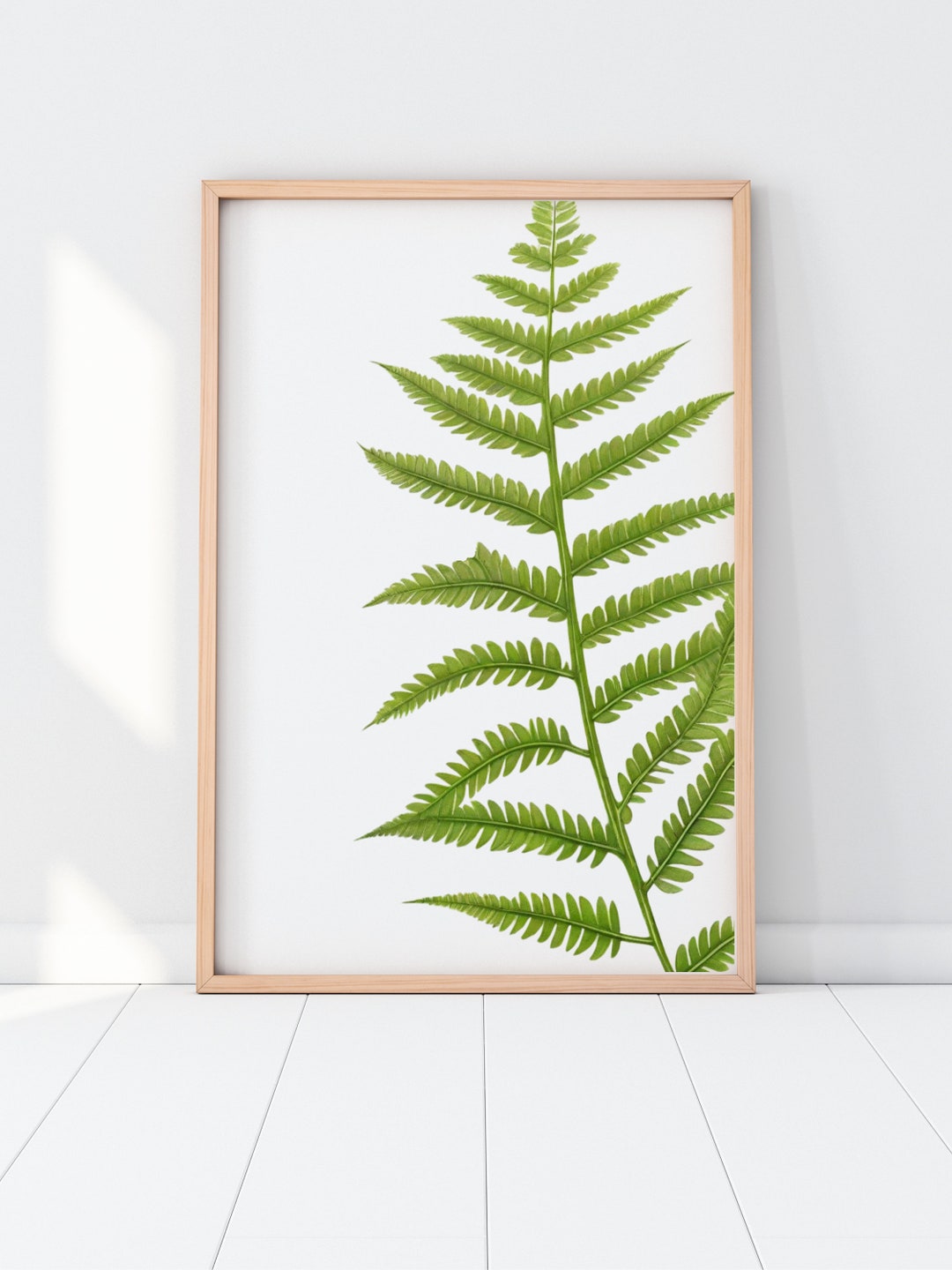 Hawaiian Fern Kupukupu Digital Wall Art | Tropical Botanical Print ...