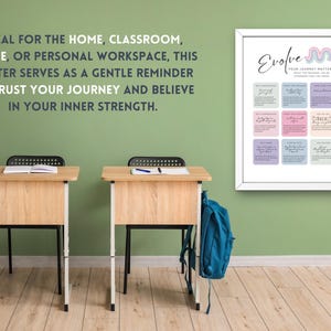 Motivational Poster Printable Self Care Home Decor Classroom Wall Art ...