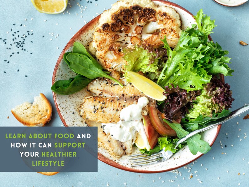 Vitamins and Minerals Chart Bundle Healthy Eating Reference Guide ...