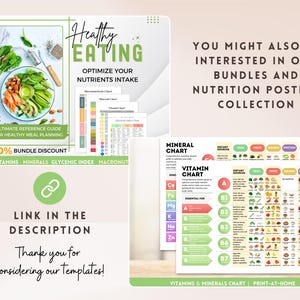 Vitamin Chart Healthy Eating Reference Guide Essential Nutrients Chart ...