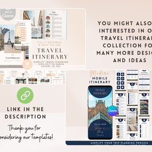 Weekend Getaway Itinerary Template Trip Planner Custom Mobile Travel ...