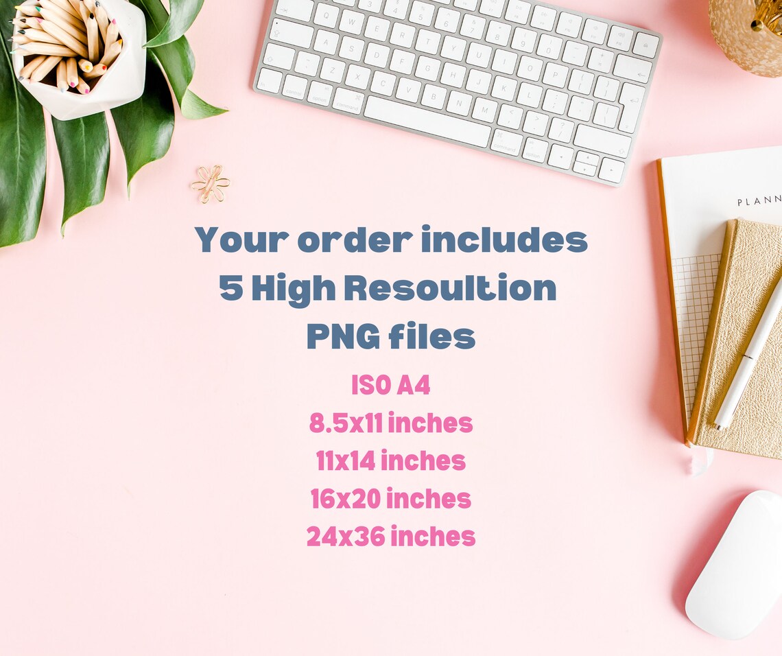 Periodic Table of Elements Poster, Periodic Table Poster, Periodic ...