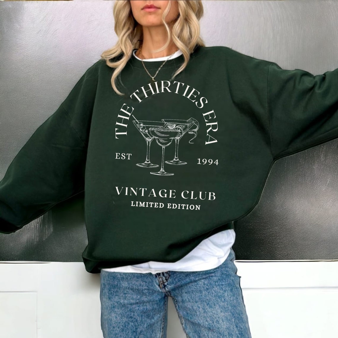 In My Thirties Era 30th Birthday Sweatshirt 30th Birthday Gift for ...