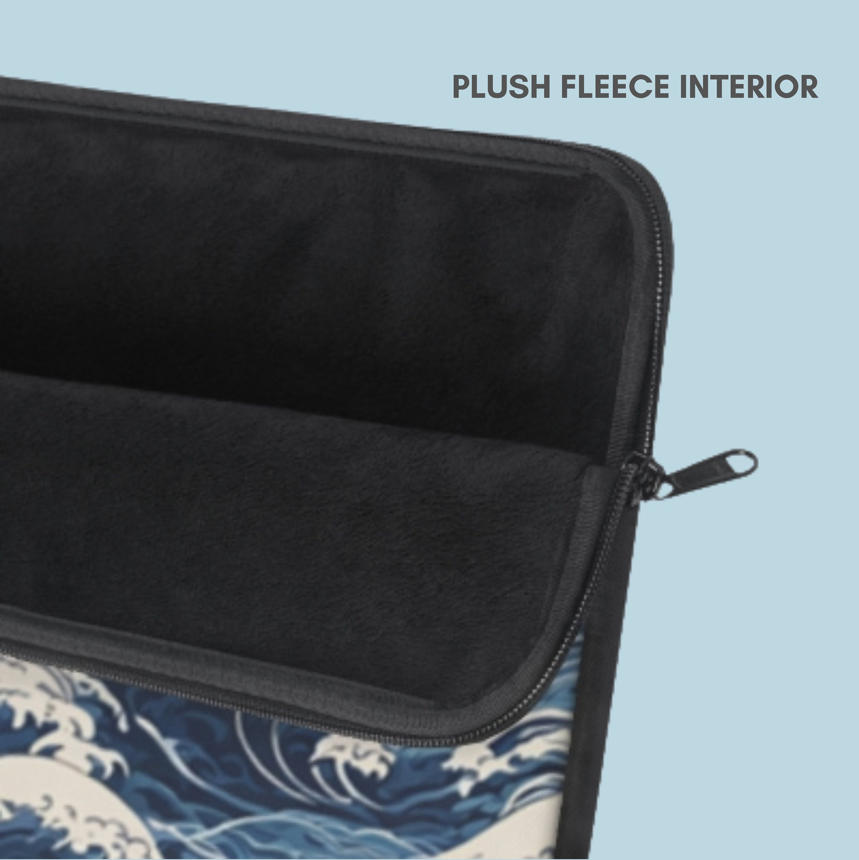 Japanese Crashing Waves Laptop Sleeve MacBook Case 12 Inch 13 Inch 15 ...