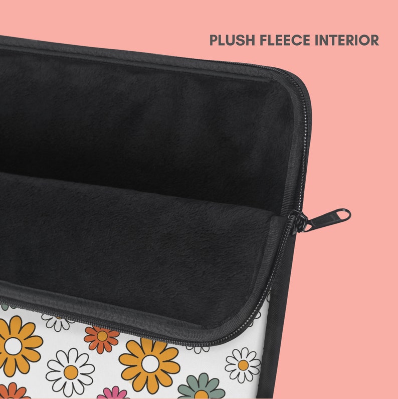 Retro Flower Laptop Sleeve MacBook Case 12 Inch 13 Inch 15 Inch ...