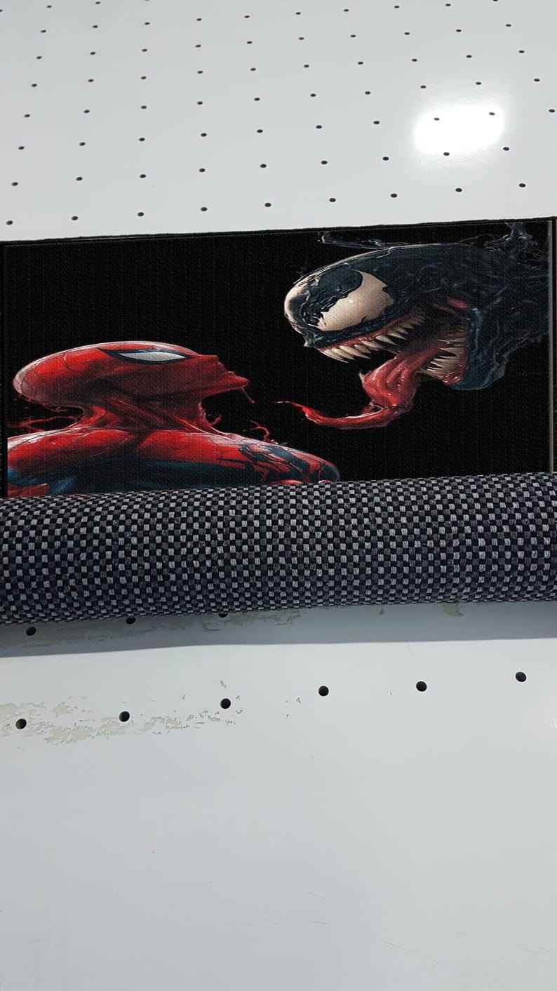 Venom Vs Spider-man Rug: 3D Print Kids Room Decor - Etsy