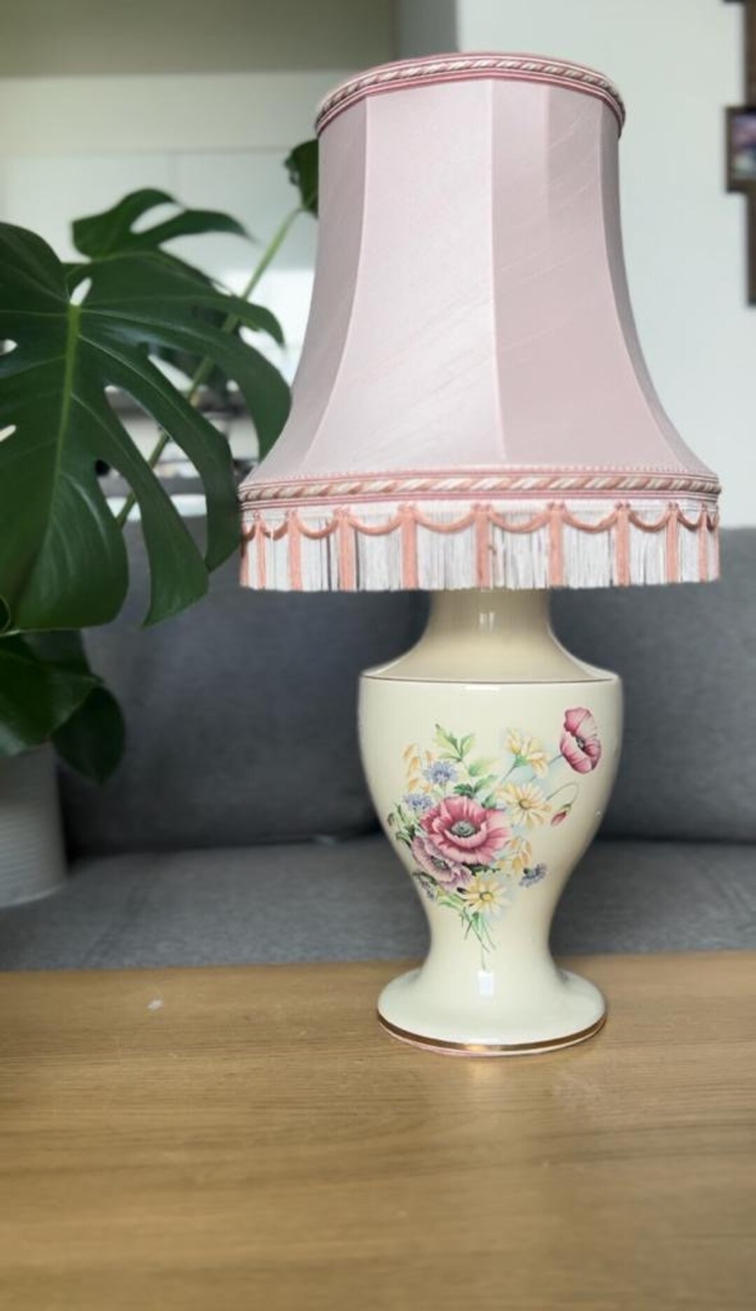 Antique Vintage Ceramic Table Lamp - Etsy UK
