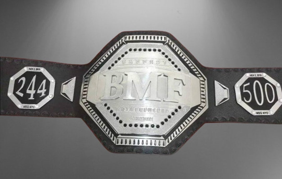 BMF World Heavyweight Wrestling Championship Belt - Etsy