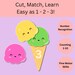 Printable Ice Cream Counting Activity for Toddlers | Preschool Math ...