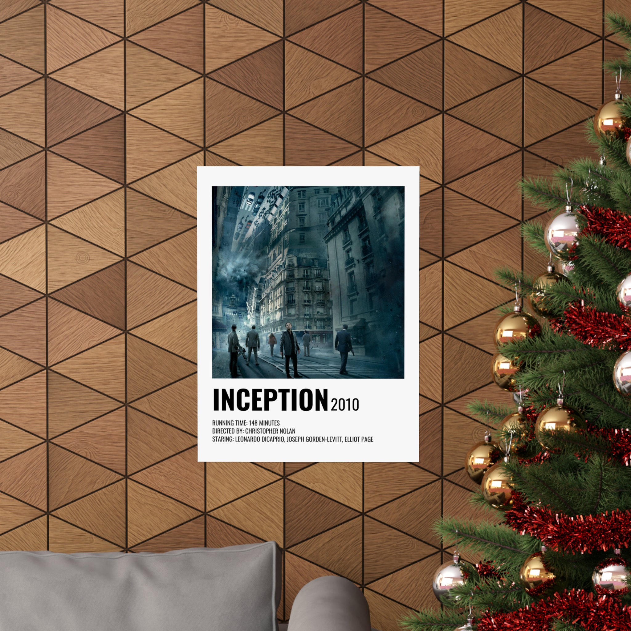 Inception Poster / Christopher Nolan Inception / Inception Minimalist ...