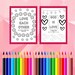 Printable Valentine’s Day Coloring Pages,valentines Day Scripture ...