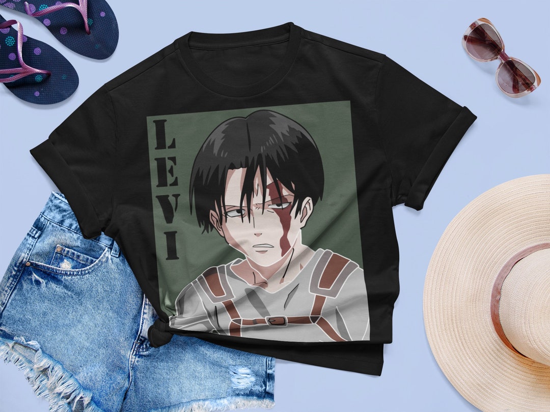 Attack on Titan Eren Yeager Shirt, AOT Graphic Tee, Vintage 90s Anime ...