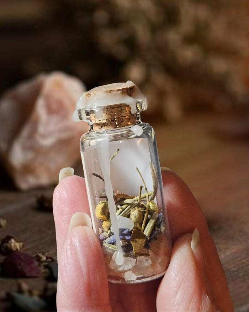 Open Way Spell Jar, Sacred Renewal, Opportunity, Clarity, Remove ...
