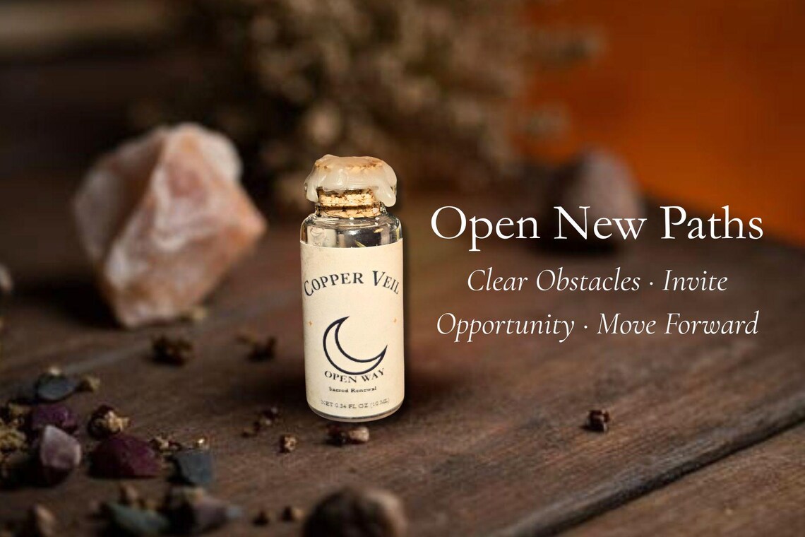 Open Way Spell Jar, Sacred Renewal, Opportunity, Clarity, Remove ...