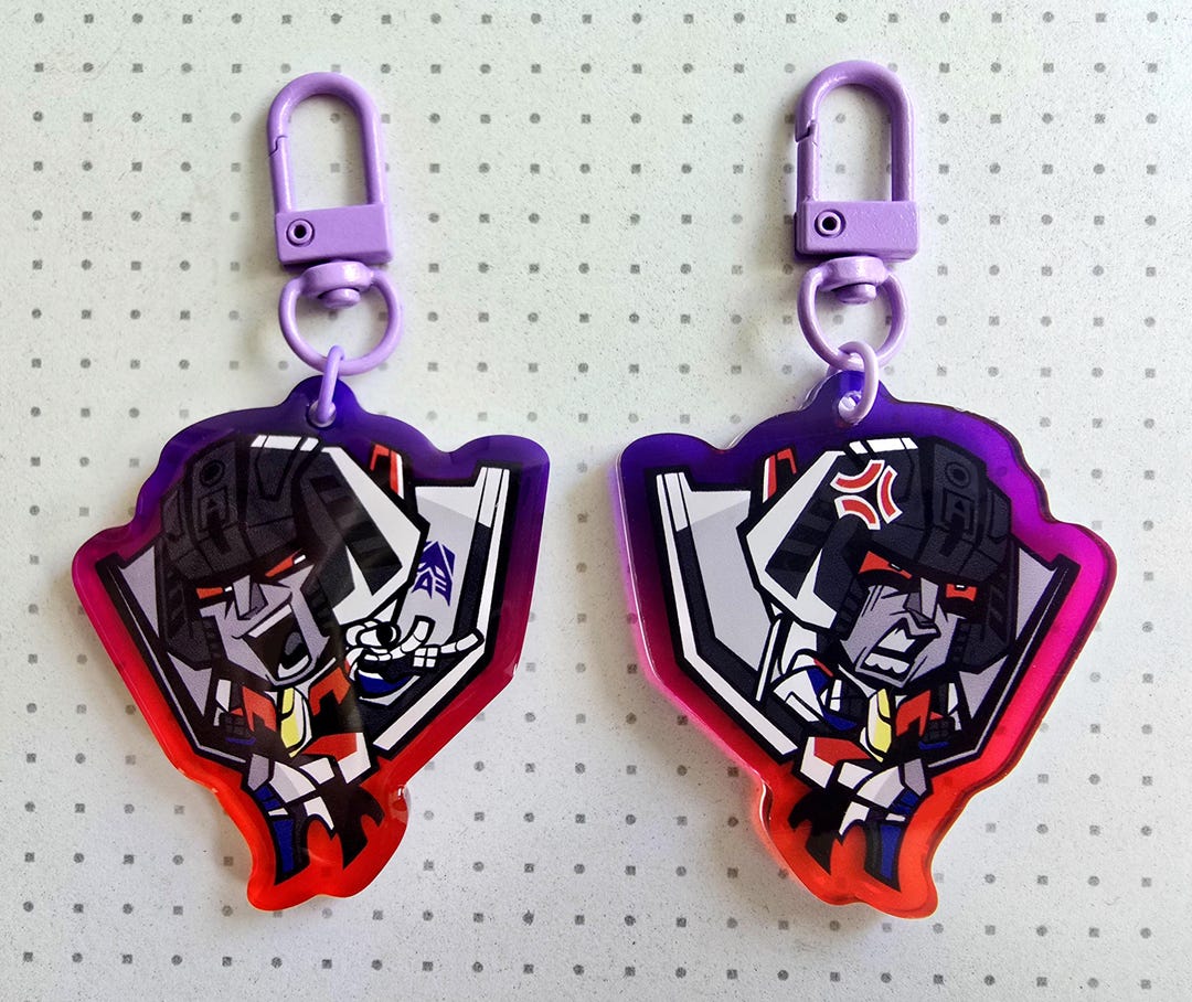 Starscream | Transformers (acrylic Charm) - Etsy
