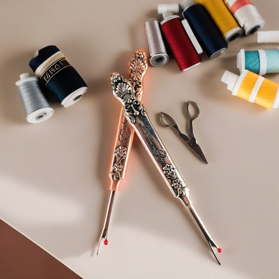 Vintage Engraved Seam Ripper, Metal Sewing Seam Opener, Seam Opener ...