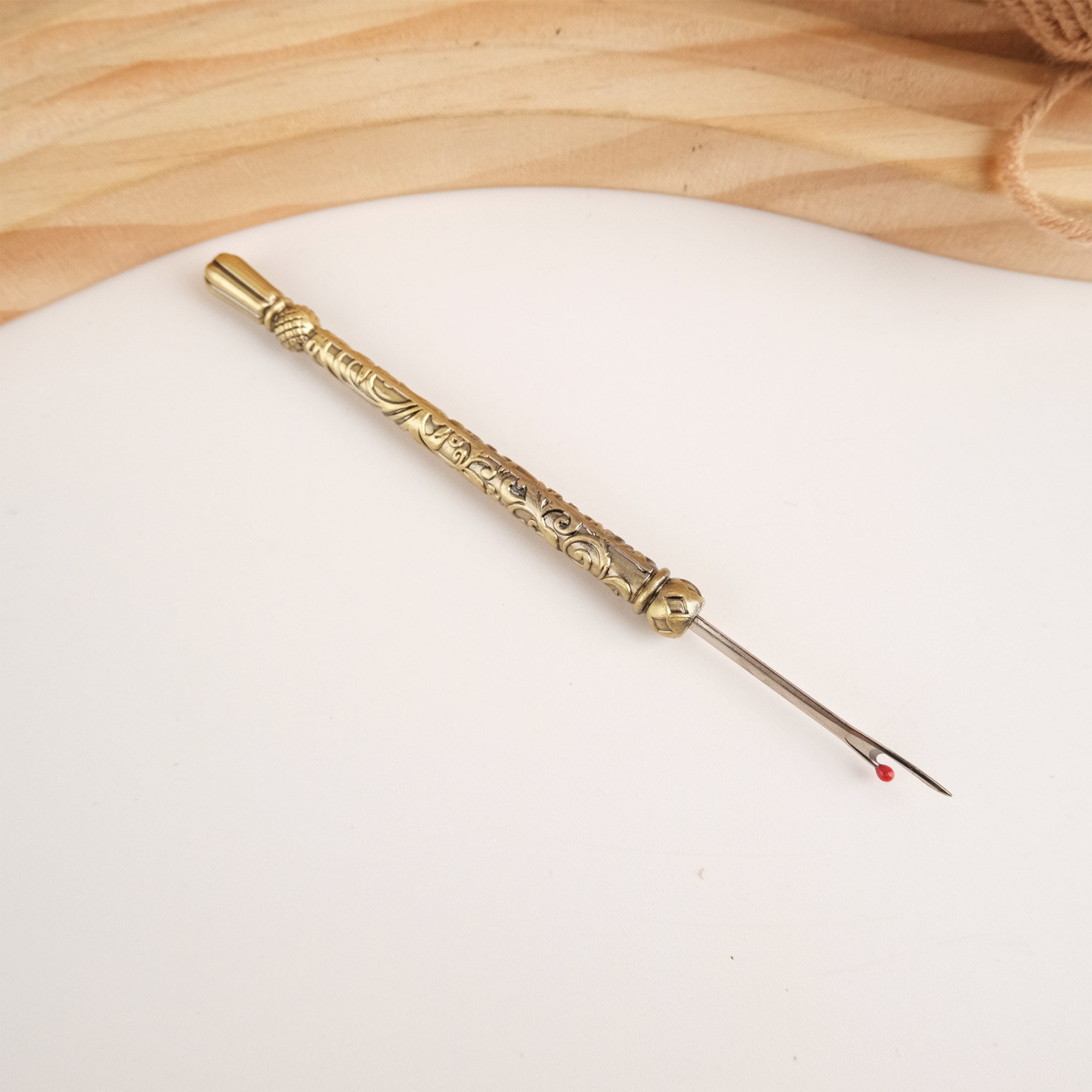 Patterned Metal Seam Ripper, Vintage Sewing Thread Opener, Seam Opener ...