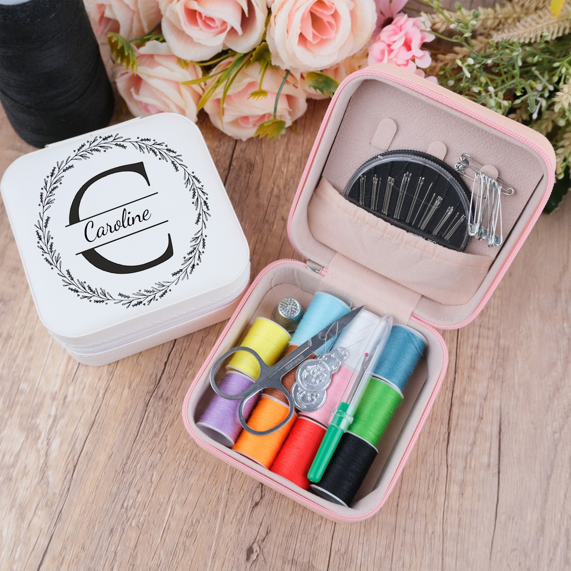 Personalised Portable Sewing Set, Emergency Sewing Kit, Personalised ...