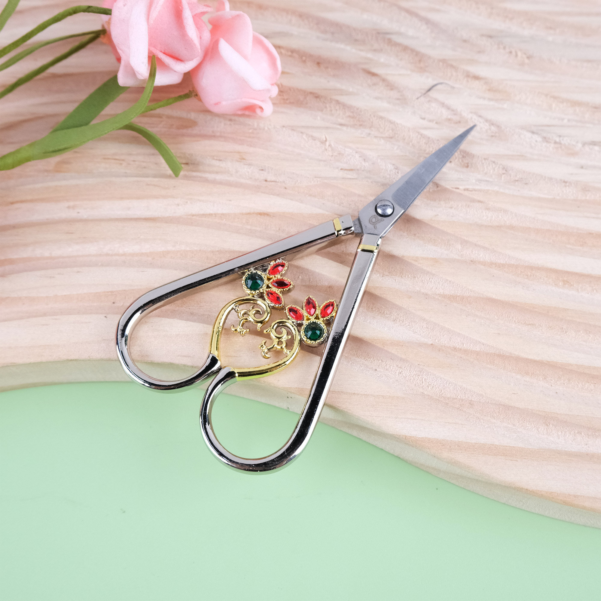 Heart-shaped Mini Embroidery Scissors, Small Scissors, Mini Scissors ...