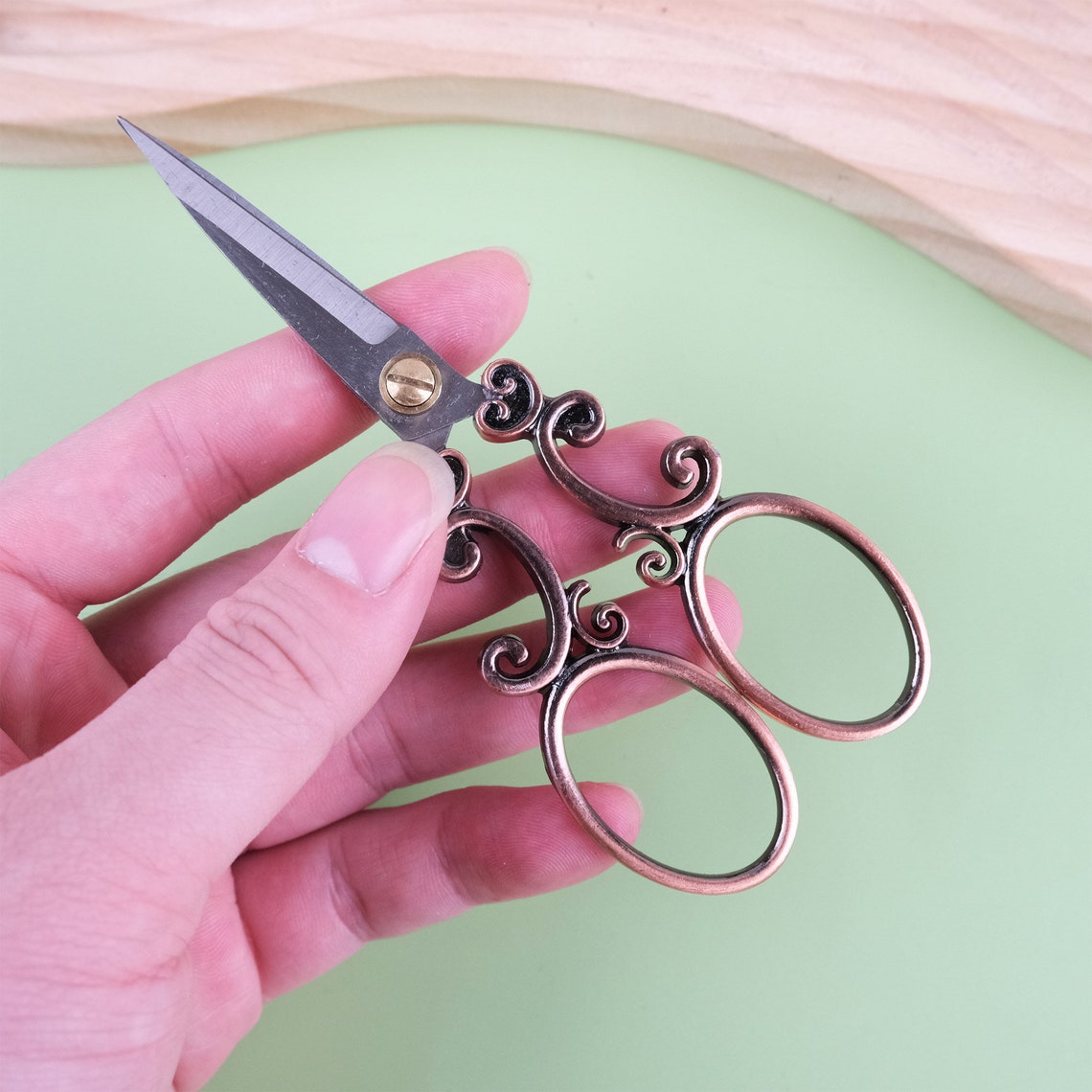 Needlework Scissors, Embroidery Scissors, Retro Style Scissors ...