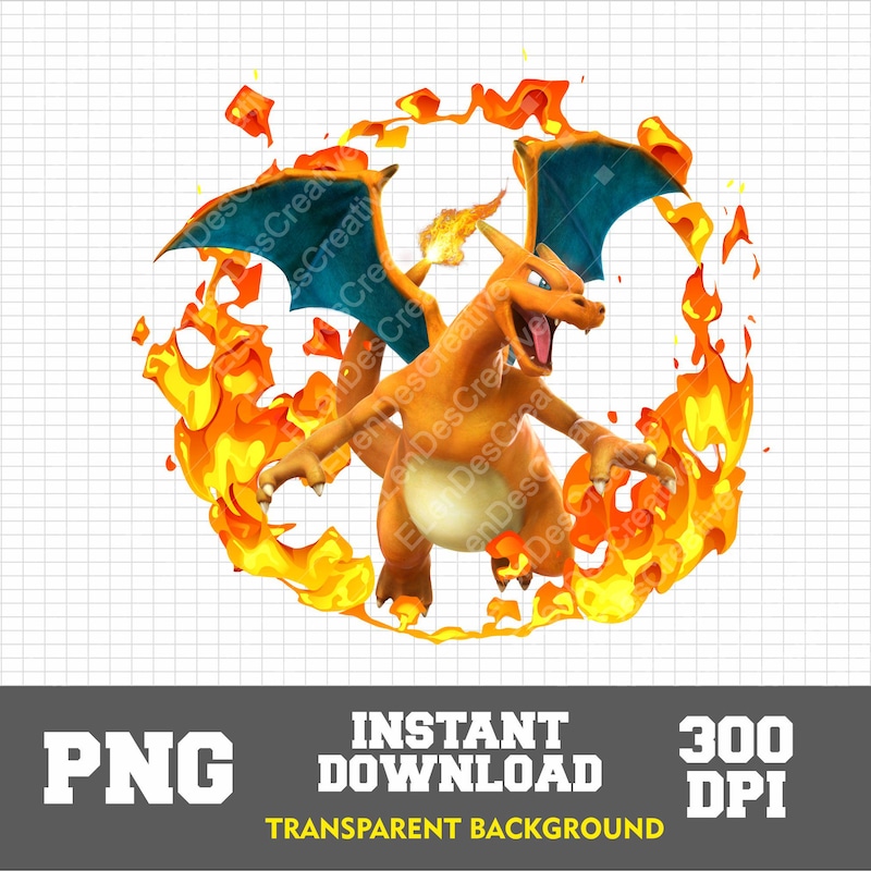 Charizard Svg - Etsy