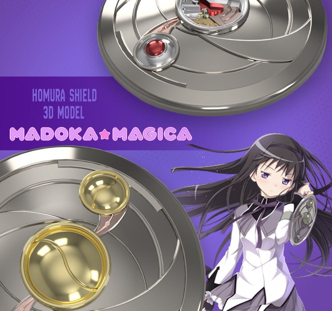 HOMURA Shield - Madoka Magika 3D Model (STL) - Etsy