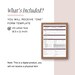 Baking Course Enrollment Form Template in US Letter, Editable Class ...